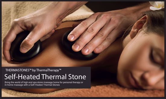 Thermastones. 1 STONE PACKAGE with CHARGES
